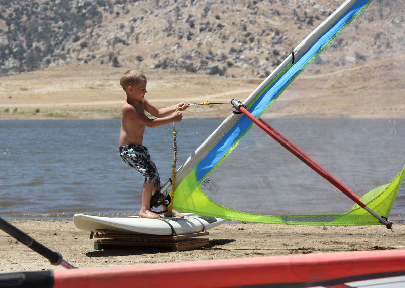 The Board Lady - windsurf simulator