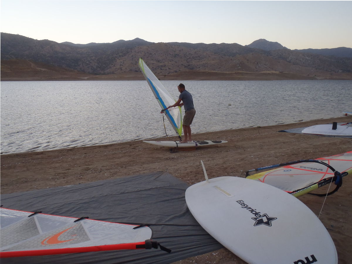 The Board Lady - windsurf simulator